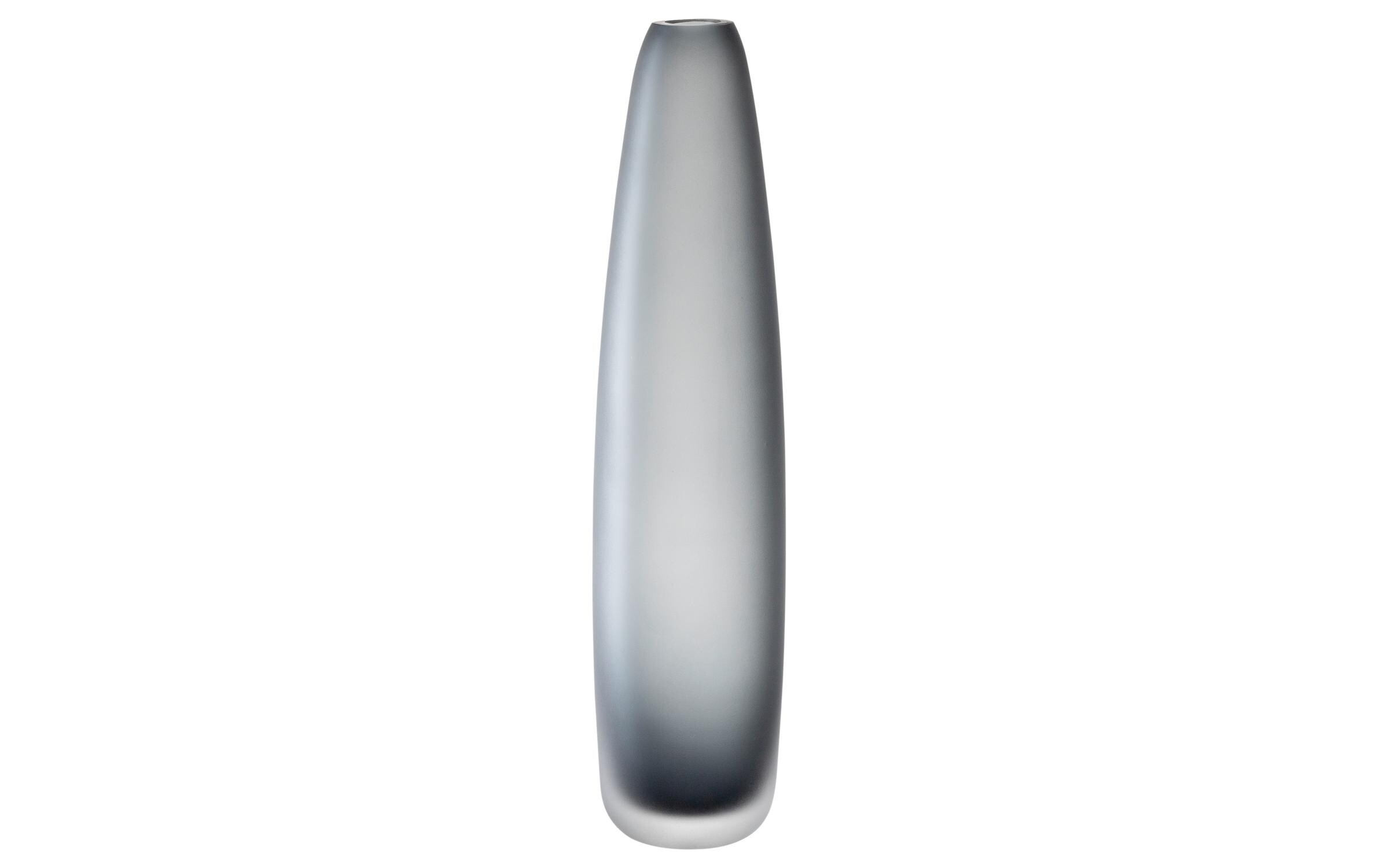Leonardo Vase Bellagio 46 cm, Anthrazit – Glasdeko