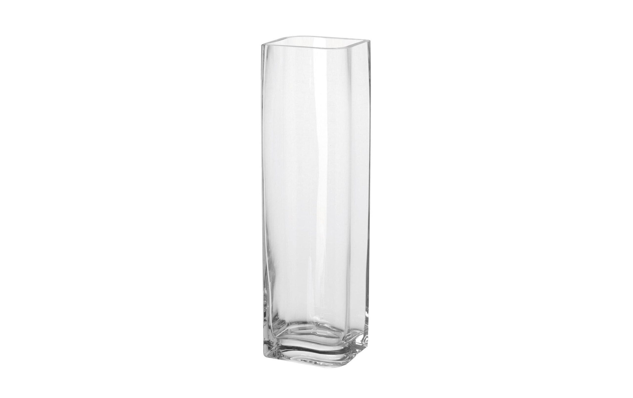Leonardo Vase Lucca 40 cm Transparent – Glasdeko