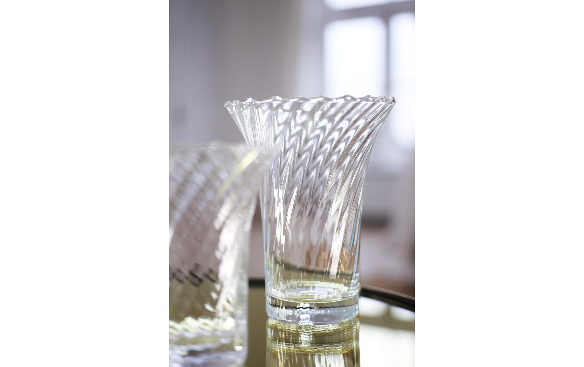 Leonardo Vase Ravenna 22 cm Transparent – Glasdeko
